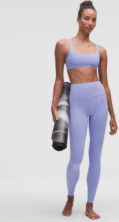 lululemon Legging Align taille haute pour Femmes - 71 cm - Violet/Pastel - Taille 10