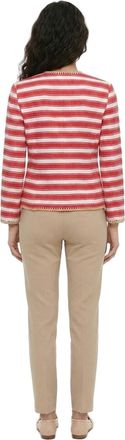 Dolce & Gabbana Womens Blue Cotton Jacket Clothing