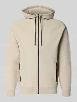 HUGO BOSS Strickjacke mit Kapuze Modell KN_Travel HD