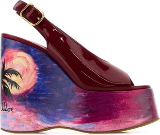 Chlo&eacute; Femme, Chaussures, Multicolore, Taille: 39 EU Wedges