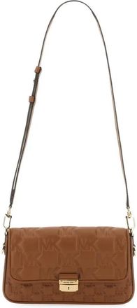 Michael Kors Hobo Bags - Logo-Embossed Structured Shoulder Bag - Gr. unisize - in Braun - für Damen