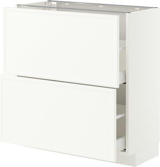 IKEA METOD / MAXIMERA Unterschrank mit 2 Schubladen