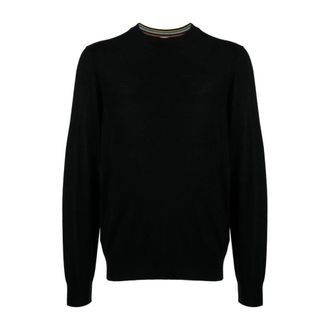 Paul Smith Schwarze Pullover f&uuml;r M&auml;nner - - Knitwear - Herren - Schwarzk - XL