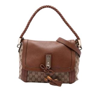 Gucci Pre-owned Bella Satchel - Femme - Pre-owned - Brun - Taille: ONE Size