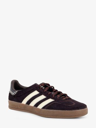 adidas Unisex Sneakers Gazelle Pony Skin Brown Leather-Rubber Trainers Leather/rubber