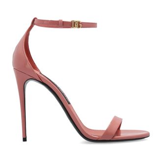 Dolce & Gabbana Sandaletten mit Absatz - - Shoes - Damen - Rosa - 41 EU