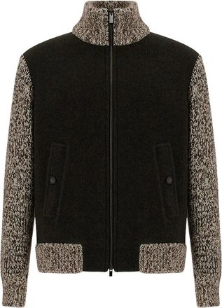 Paul & Shark Maglia Zip Lana - Homme - Vestes - Noir - Taille: 2XL
