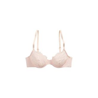 Polo Ralph Lauren Soutien-gorge corbeille dentelle en coton m&eacute;lang&eacute;