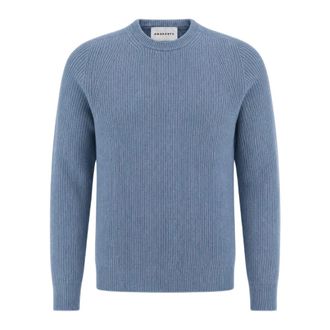 Amaranto Rundhals-Strickware - - Knitwear - Herren - Blau - L