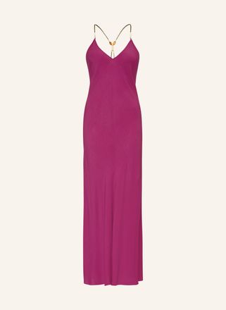 BA&SH Ba&Sh Kleid Hany Mit Schmucksteinen lila