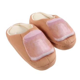 BESPORTBLE Pantoufles Fantaisie DInt&eacute;rieur Unisexes en Fausse Fourrure Moelleuse Taille Unique Mignonnes et Originales de Gros Orteil Chaudes et Confortables pou