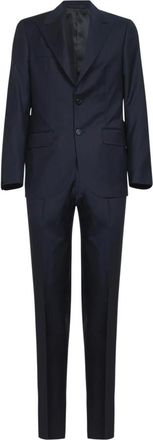 D4.0 Homme, Costumes, Bleu, Taille: L Ensemble de costume crois&eacute;
