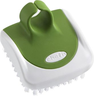 Chef'n Gemüsebürste PalmBrush, Handbürste für die leichte Reinigung von Gemüse, Menge: 1 Stück, Farblich Sortiert