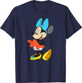 Disney Classic Minnie Mouse with Blue Bow T-Shirt