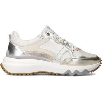Floris Van Bommel Glamour&ouml;se Silberne Sneakers - - Shoes - Damen - Grau - 39 EU