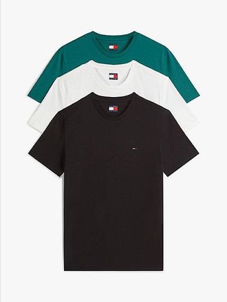 Tommy Hilfiger Lot de 3 T-shirts extra slim Tommy Flag