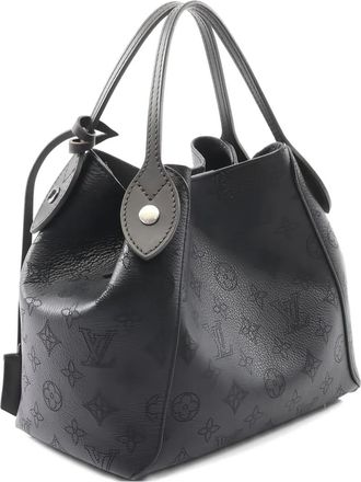 Louis Vuitton sac à main monogrammé Mahina en cuir (2018) - Noir