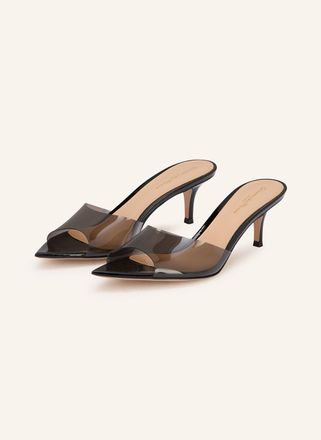 Gianvito Rossi Mules Elle 55 schwarz