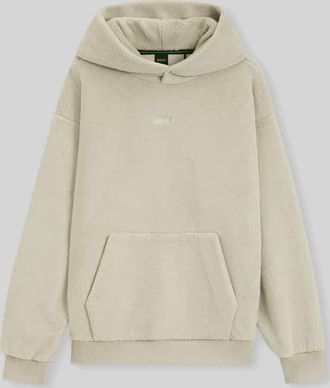 HUGO BOSS Regular Fit Sweatshirt mit Teddyfleece-Kapuze