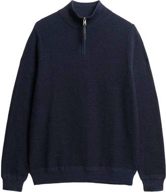 Superdry Sweatshirt Herren Sweatshirt Baumwolle Cotton Texture Henley