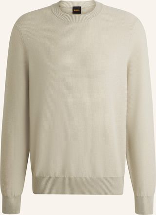 HUGO BOSS Pullover Klapok Regular Fit beige