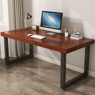 Generic Tisch Stabil Stabiler PC Tisch Für Gaming Moderner Schreibtisch Im Schlichten Stil Für Das Homeoffice Stabil Stahlgestell Industrie-Design(C,39.5 L x 