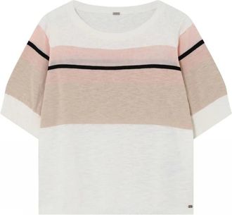 Gustav Femme, Pulls, Multicolore, Taille: 42 FR Tricot &agrave; col rond