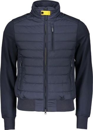 Parajumpers Wattierte Jacke mit Sweatshirtärmeln - Blau