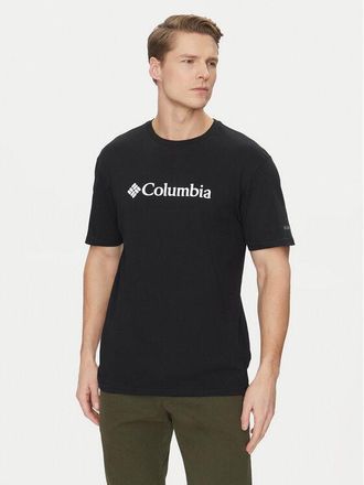 Columbia T-Shirt CSC Basic Logo EM2180 Schwarz Regular Fit