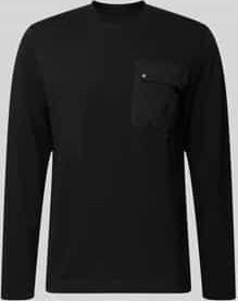 Barbour Relaxed Fit Langarmshirt aus Baumwoll-Mix