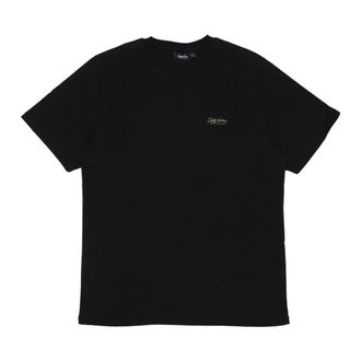 Dolly Noire Schwarzes Ace of Tee Kurzarm T-shirt - - Tops - Herren - Schwarzk - L