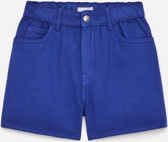 Arket Bestickte Jeansshorts -Blau