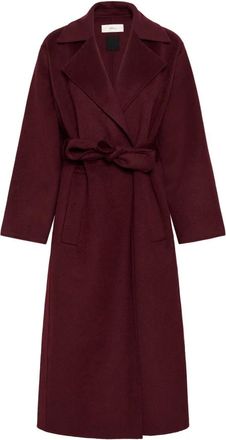 Inwear Manteau long Zillaiw - Femme - Manteaux - Rouge - Taille: 36 FR