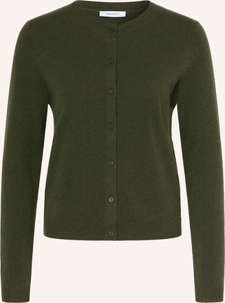 Darling Harbour Darling Harbour Strickjacke Aus Cashmere gruen