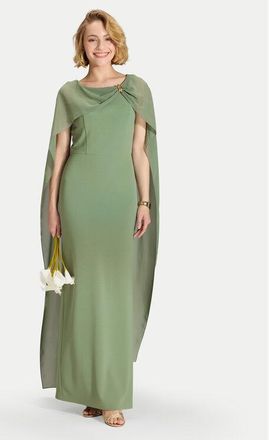 Swing Abendkleid 5AK11900 Gr&uuml;n Regular Fit
