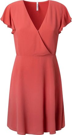 Pepe Jeans London Damen Patrizia Kleid, Rot (Studio Red), L