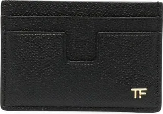 Tom Ford Small Grained Texture Leather Cardholder