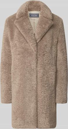 White Label Regular Fit Mantel aus Teddyfell