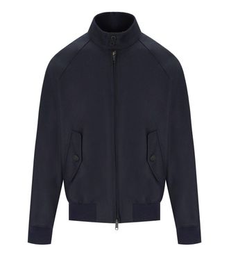 Baracuta BOMBER G9 MELTON DEEP BLU BARACUTA
