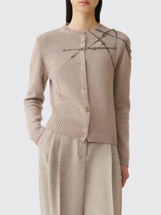Fabiana Filippi Cardigan en cachemire et soie avec broderie de cristaux