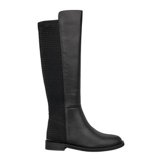 Alma En Pena Hoher Stiefel Textur - - Shoes - Damen - Schwarzk - 40 EU