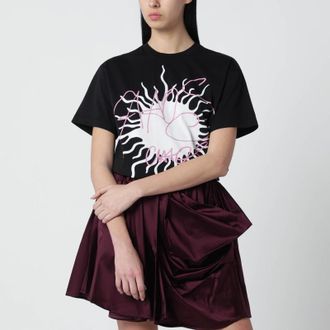 Vivienne Westwood Black T-shirt with logo print