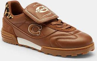 Coach Match Sneaker Mit Leoparden-Print