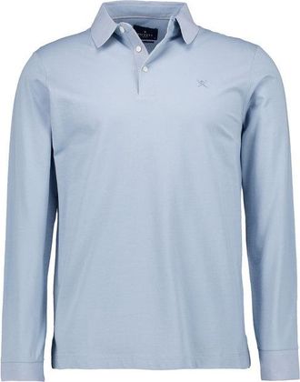 Hackett Herren Polo-Shirt blau Baumwoll-Piqu&eacute;