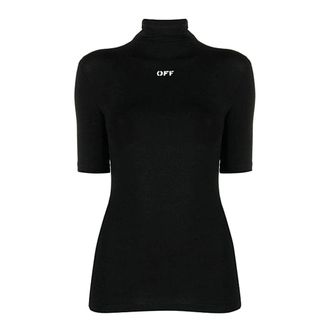 Off-white Damen, Oberteile, Schwarzk, LGr&ouml;&szlig;e