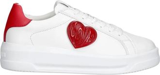 Love Moschino Femme, Chaussures, Blanc, Taille: 36 EU Baskets &agrave; plateforme