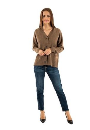 Only Gilets Cardigans Houston Walnut Melange L