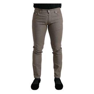 Dolce & Gabbana Slim-fit Jeans - - Jeans - Herren - Grau - 4XL