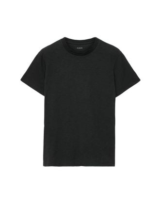 AllSaints Cody t-shirt &agrave; manches courtes col rond noir d&eacute;lav&eacute;