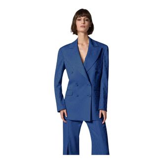 John Richmond Femme, Vestes, Bleu, Taille: 34 FR Giacca doppiopetto